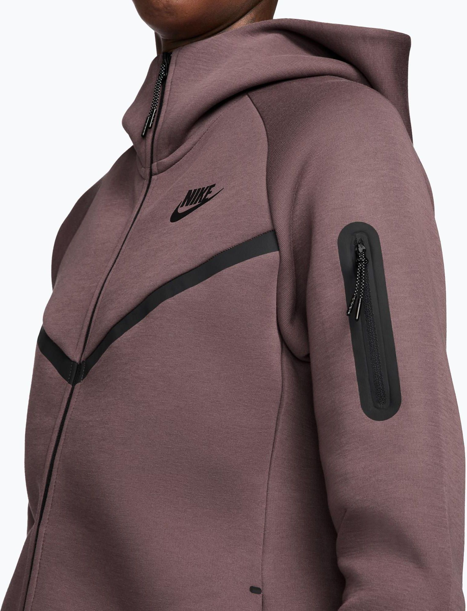 Bluza damska Nike Sportswear Tech Fleece Windrunner tattoo/grey - Ceny ...