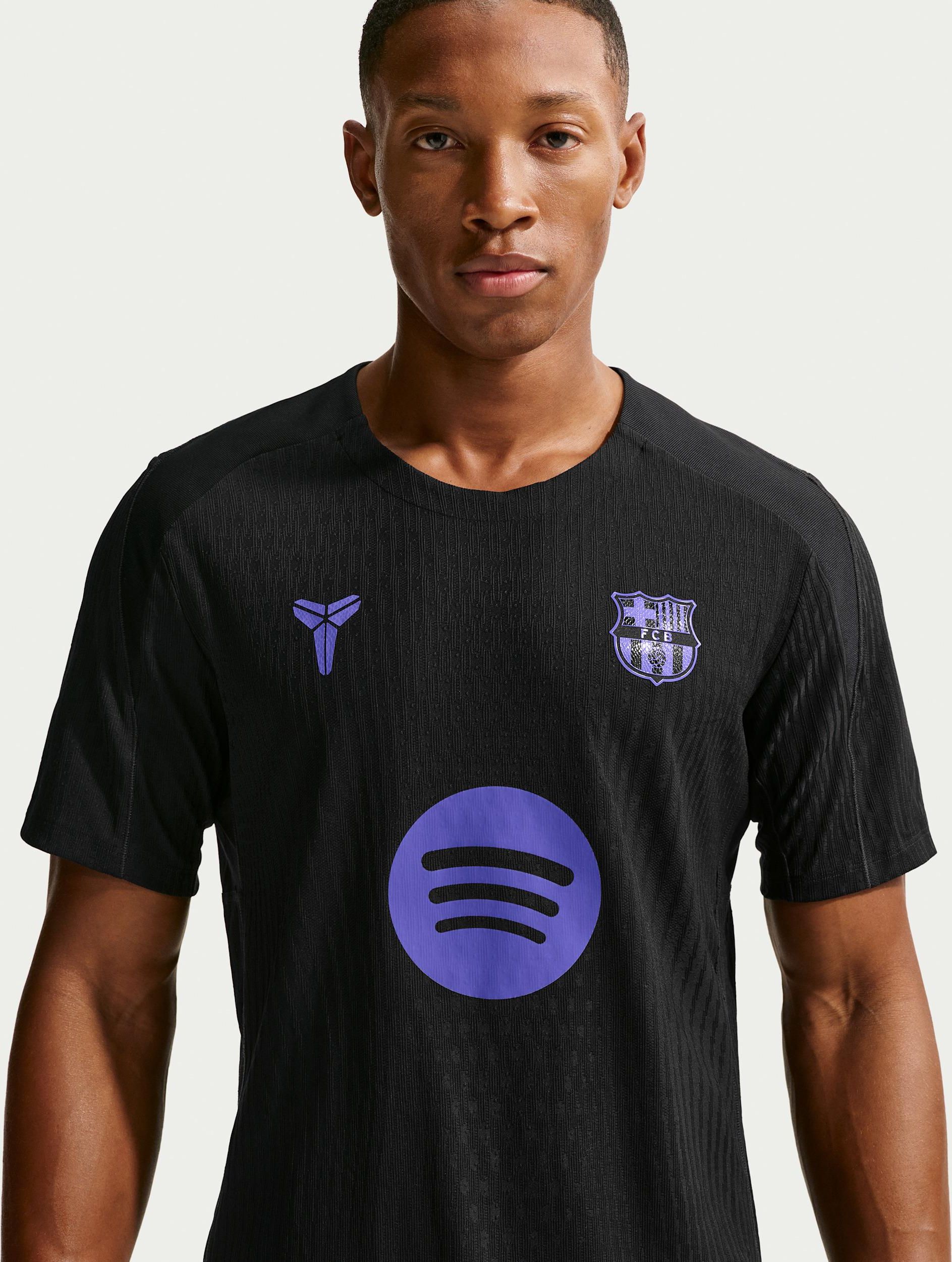 Męska dzianinowa koszulka piłkarska z krótkim rękawem Kobe Dri-FIT ADV ...