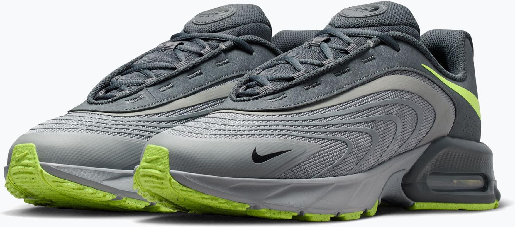 Buty męskie Nike Air Max Fire light smoke grey/iron grey/neon yellow ...