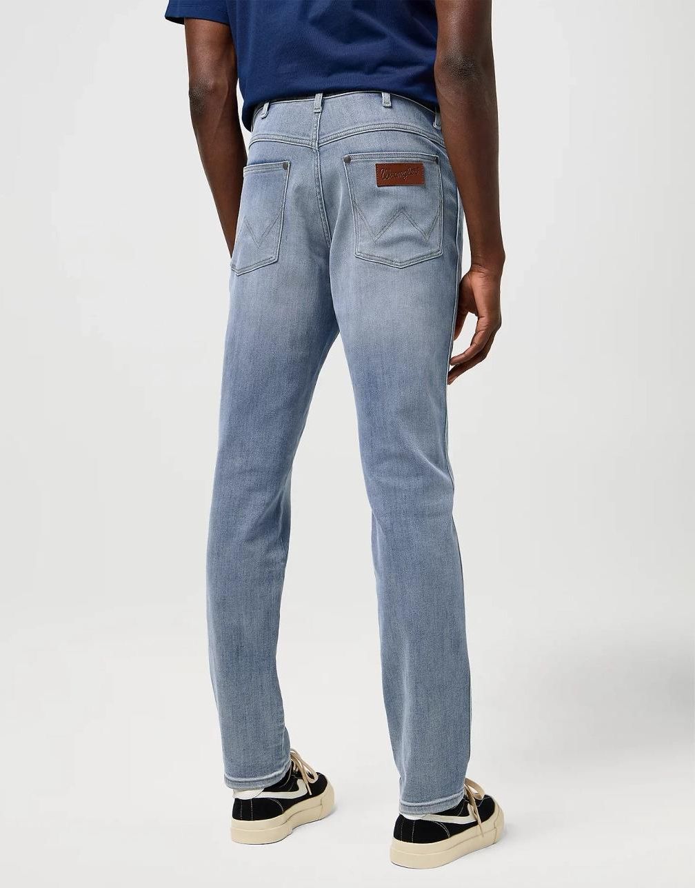 MESKIE SPODNIE WRANGLER RIVER GREY LIGHT 112373002 - Ceny i opinie ...