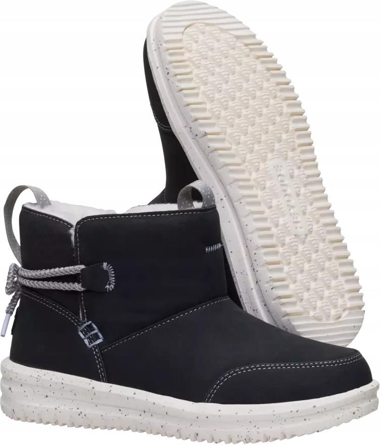 HeyDude Dziewczęce Buty Trzewiki Zimowe Ciepłe Camden Bow Boot Cozzy 31 ...