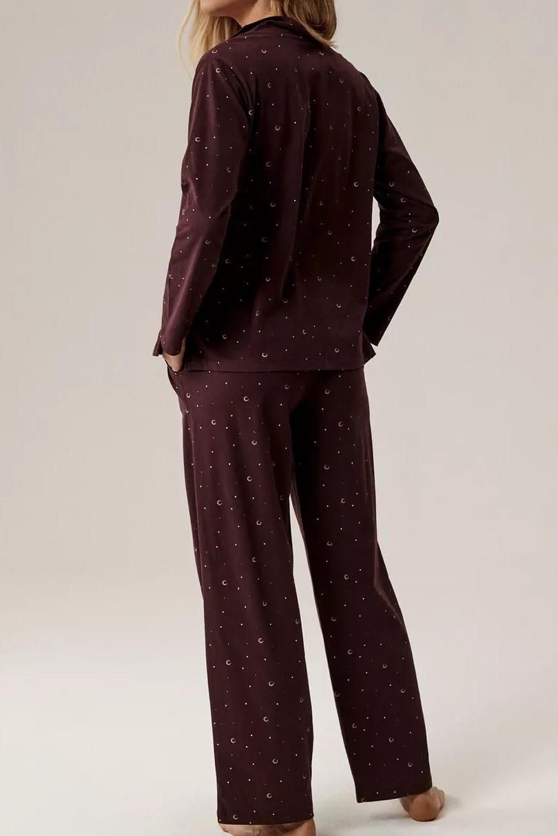 Rozpinana piżama damska Atlantic NLP 503 bordowa (2XL) - Ceny i opinie ...