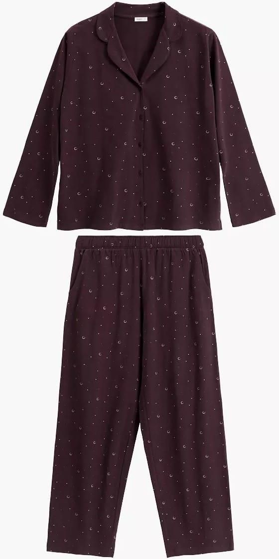 Rozpinana piżama damska Atlantic NLP 503 bordowa (2XL) - Ceny i opinie ...