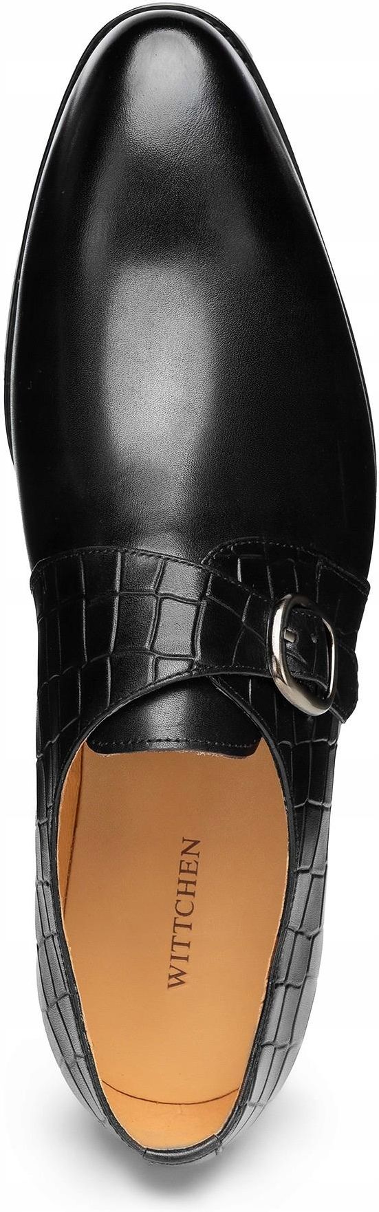 Wittchen męskie półbuty monki ze skóry naturalnej croco czarne - Ceny i ...