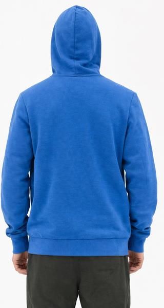 Puma bluza sportowa kangurka z kapturem męska niebieska bawełniana ...