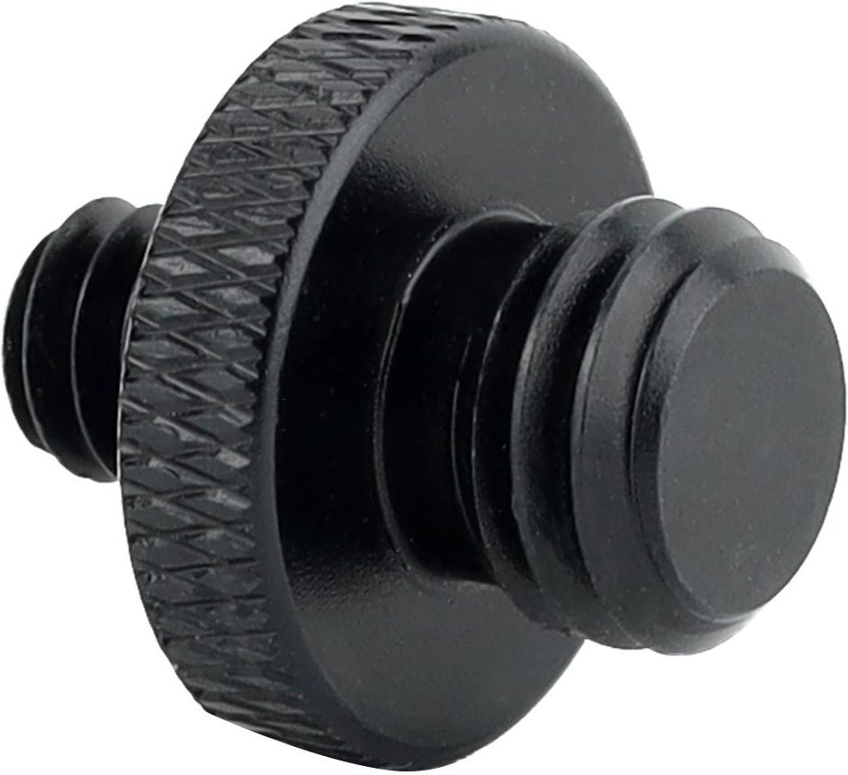 Megara Adapter śruba redukcja 1/4 na M10 statywowa aluminiowa czarna ...