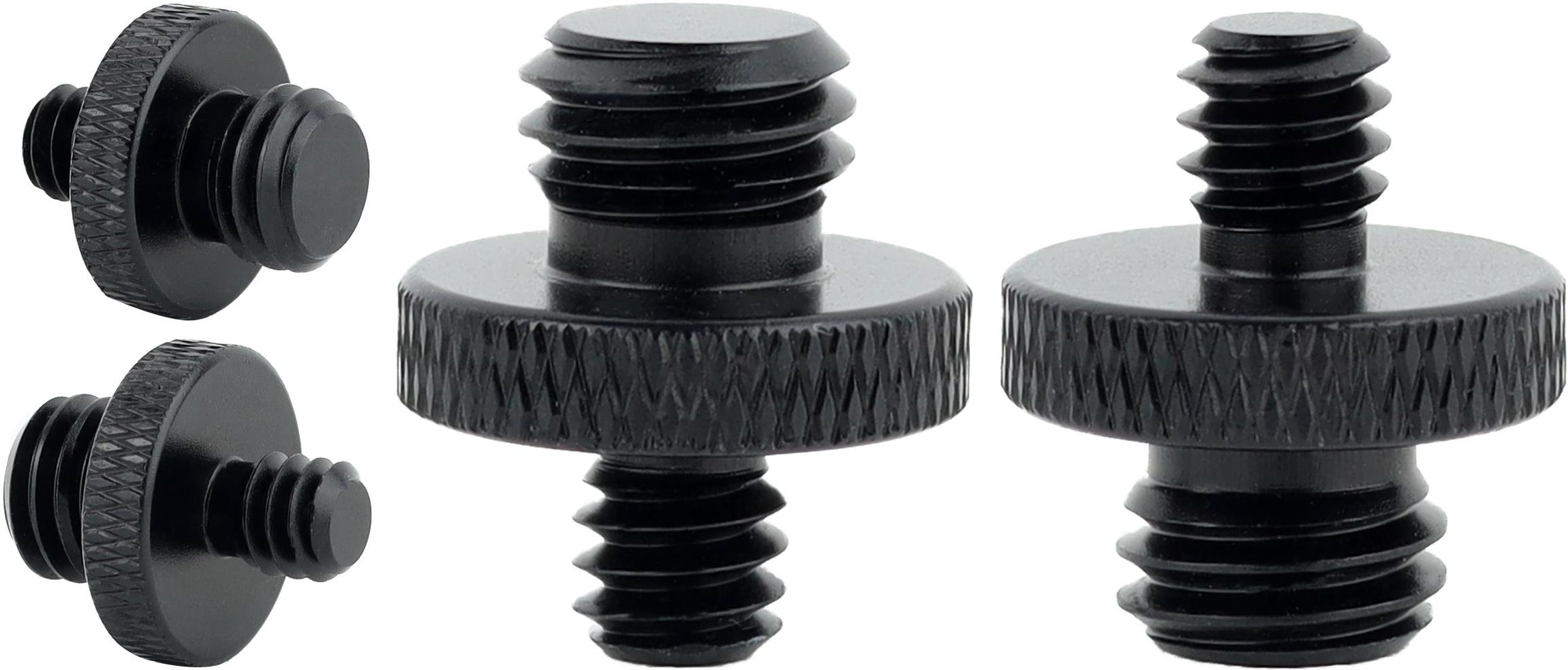 Megara Adapter śruba redukcja 1/4 na M10 statywowa aluminiowa czarna ...