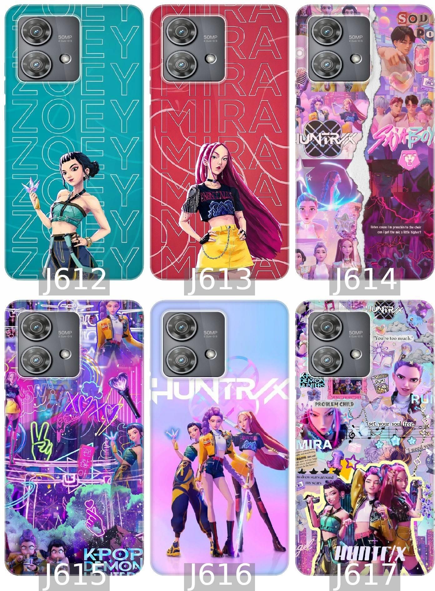 Altreo Etui Na Motorola Edge 40 Neo Obudowa K Pop Demon Hunters Huntrix ...