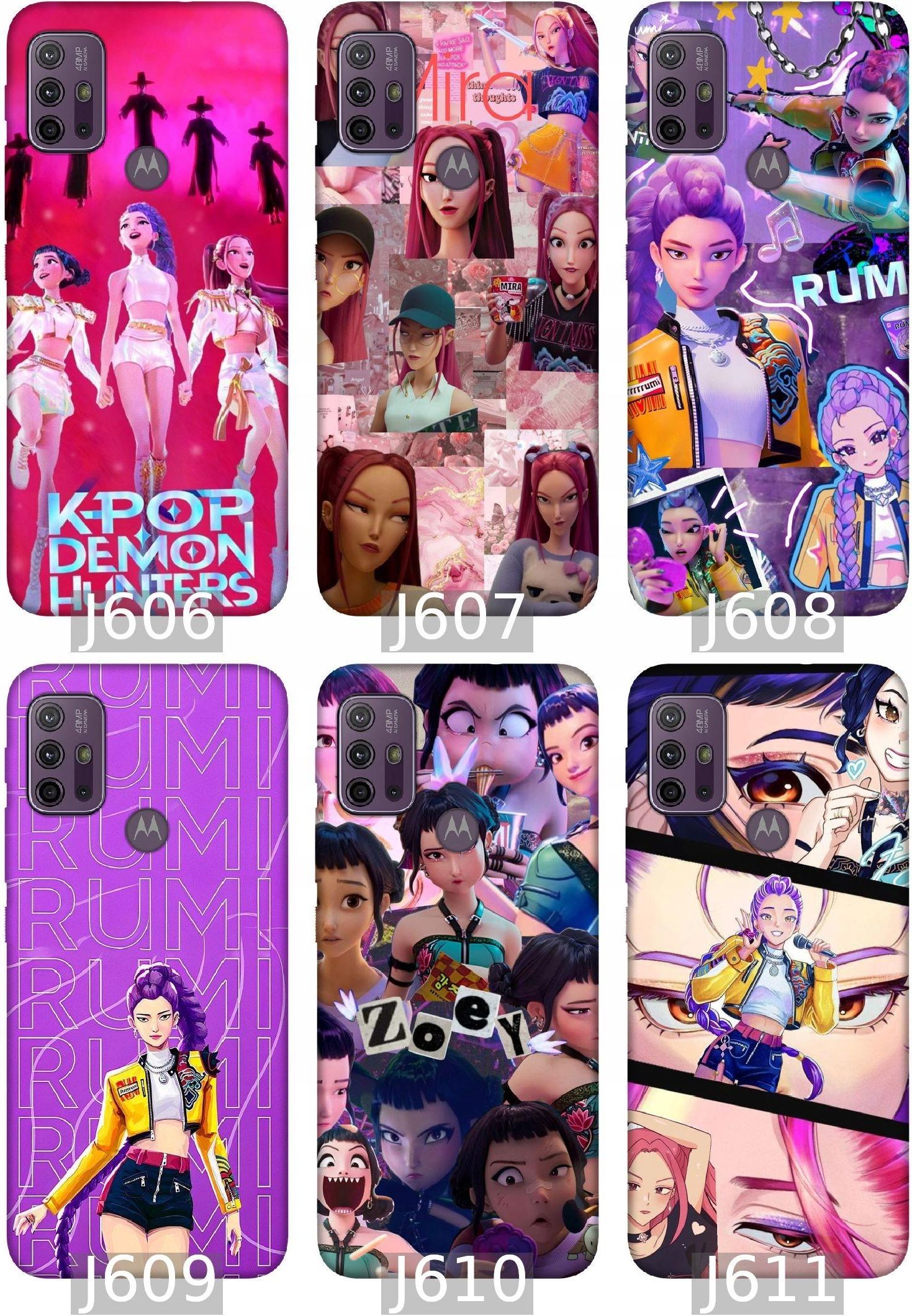 Altreo Etui Na Motorola Moto G10 Obudowa K Pop Demon Hunters Huntrix ...