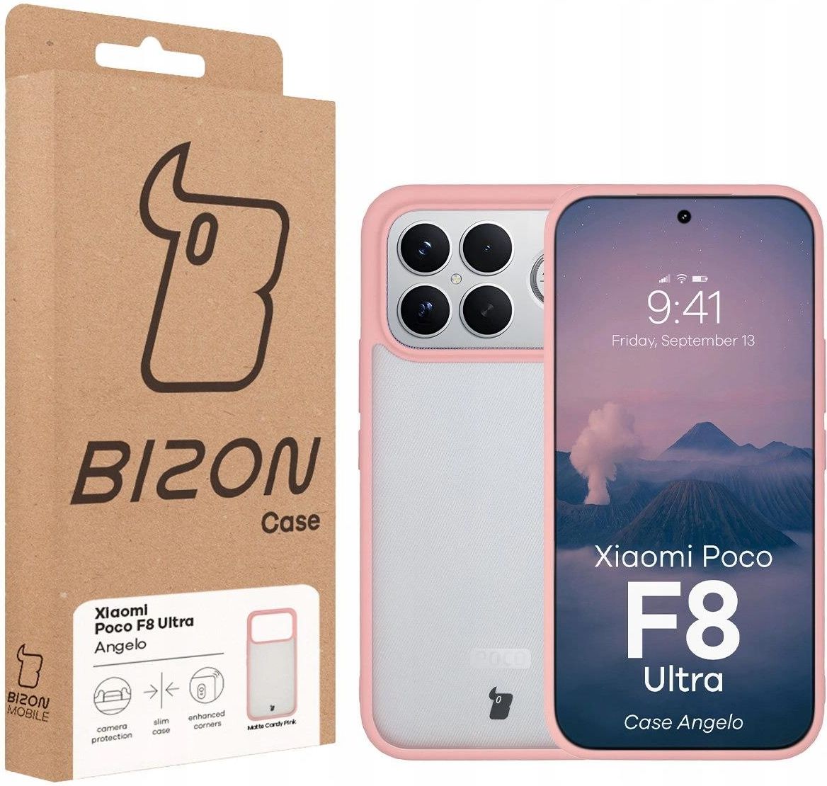 Bizon Etui Do Poco F8 Ultra Obudowa Matowa Case Cover Plecki - Etui na ...