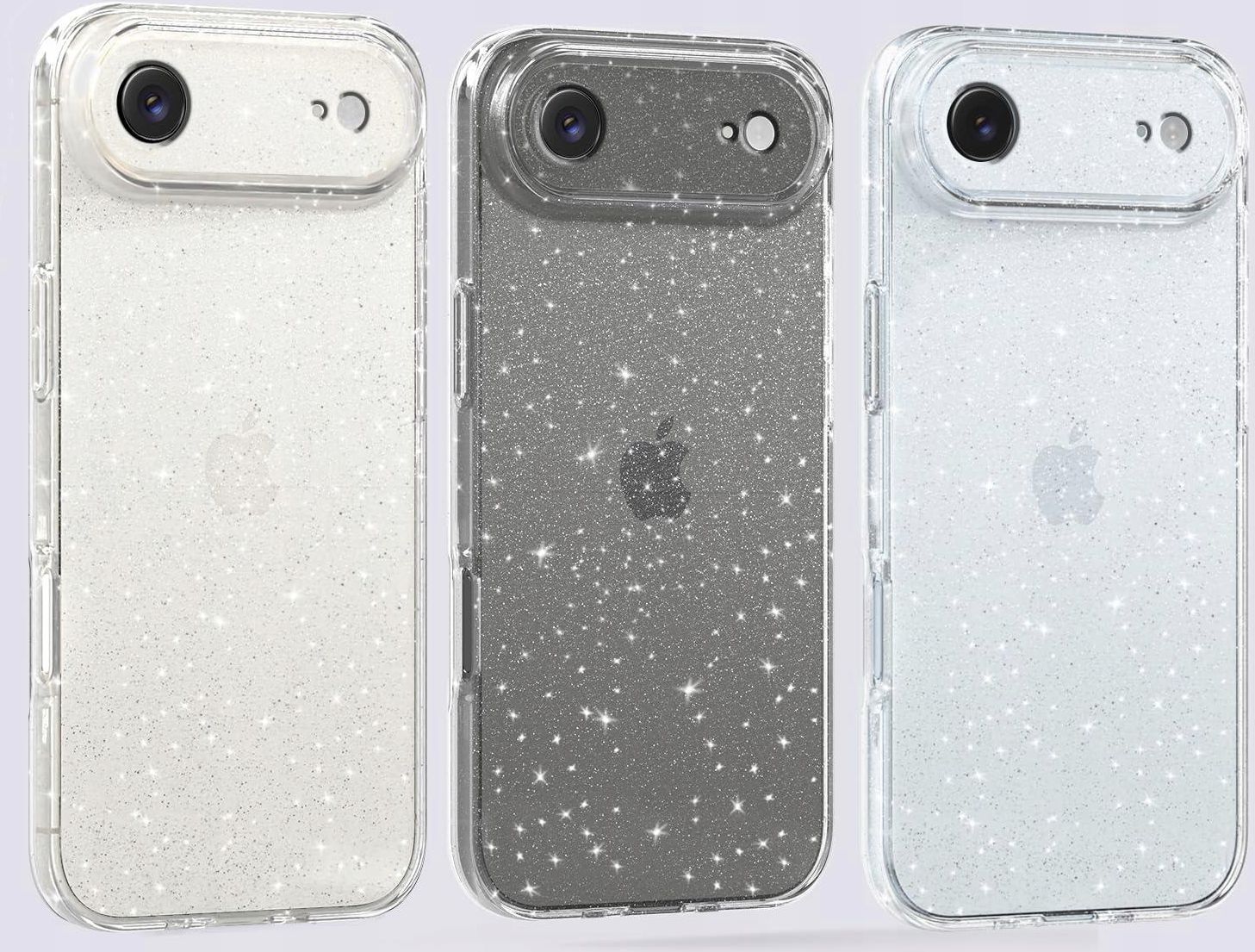 Itel Etui Do Iphone 17 Air Przezroczyste Brokatowy Silikon Tpu Slim ...