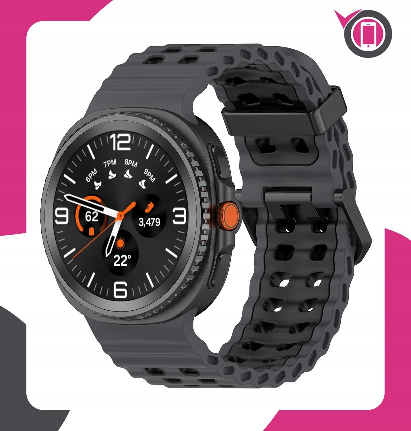 Martech Pasek Do Samsung Galaxy Watch 8 40 44Mm Classic 46 Mm Sportowy ...