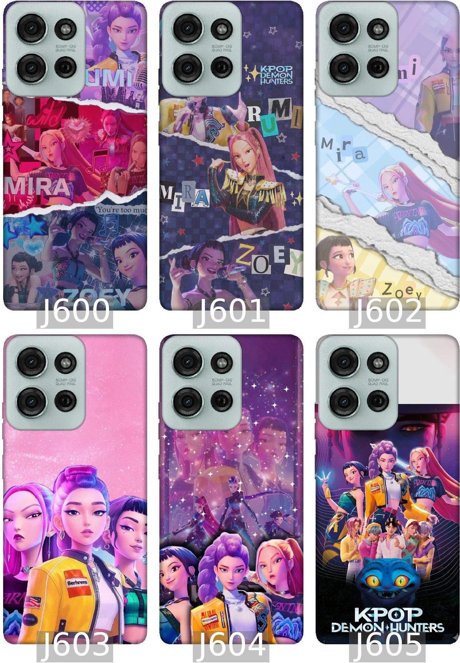 Altreo Etui Na Motorola Moto G75 Obudowa K Pop Demon Hunters Huntrix ...