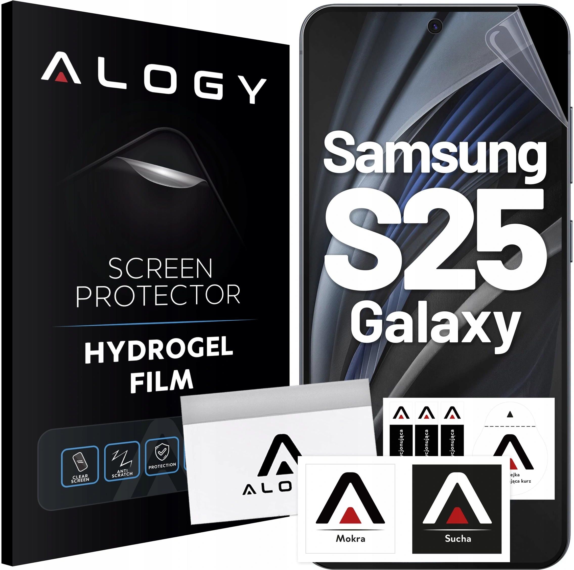 Alogy Folia Ochronna Hydrożelowa Do Samsung Galaxy S25 Na Ekran Telefon ...