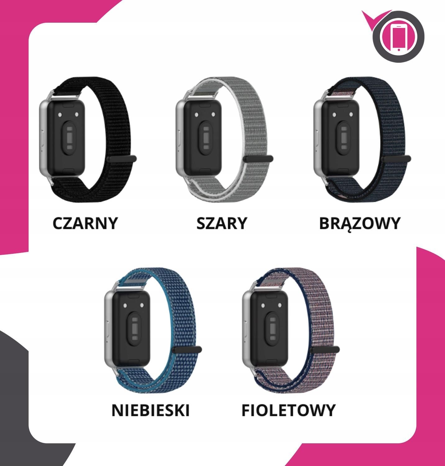 Martech Pasek Do Samsung Galaxy Watch Fit 3 Opaska Nylon Mocny ...