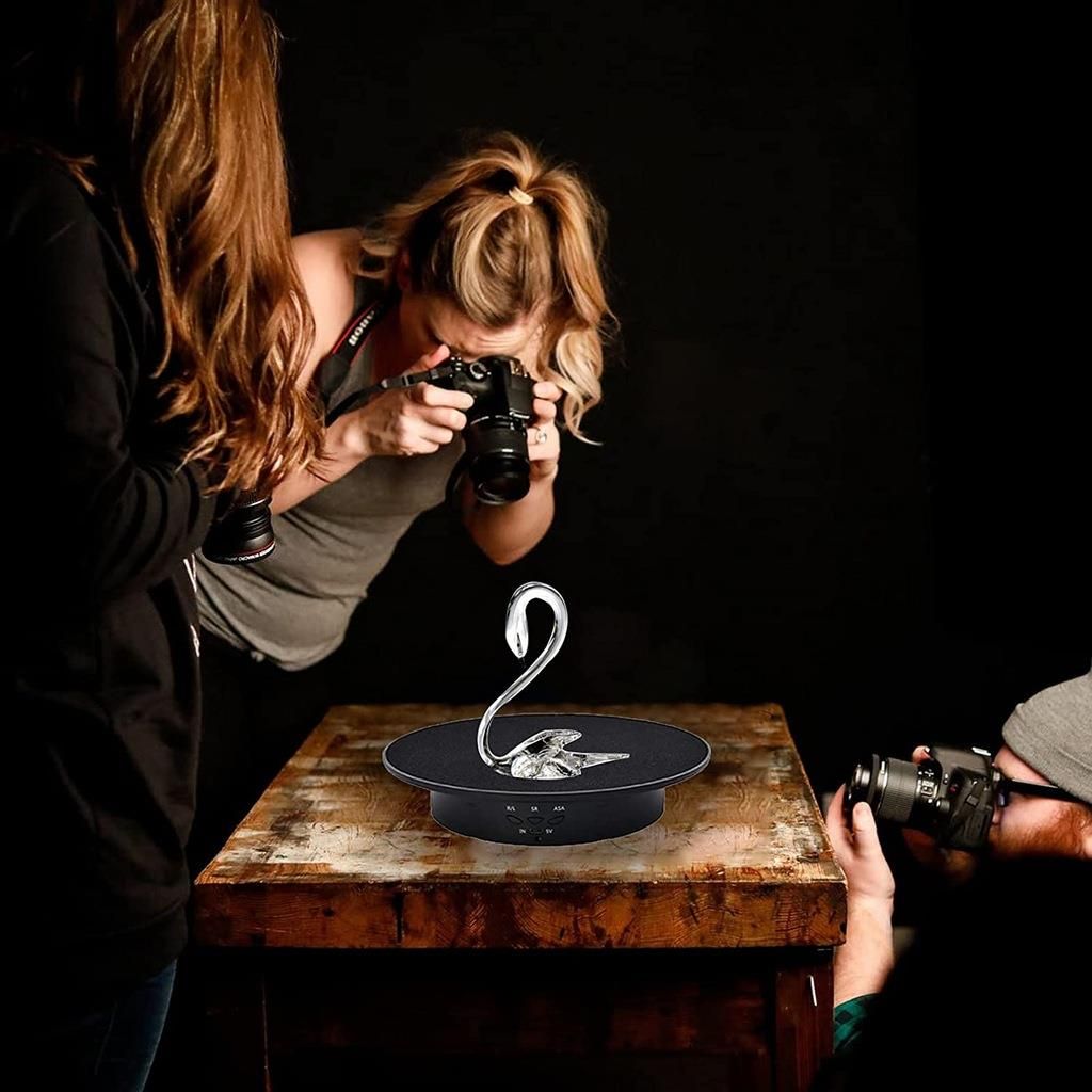 Bedee Obrotowa Podstawka 20CM 8KG Cichy Silnik 30DB Regulacja 90 180 ...