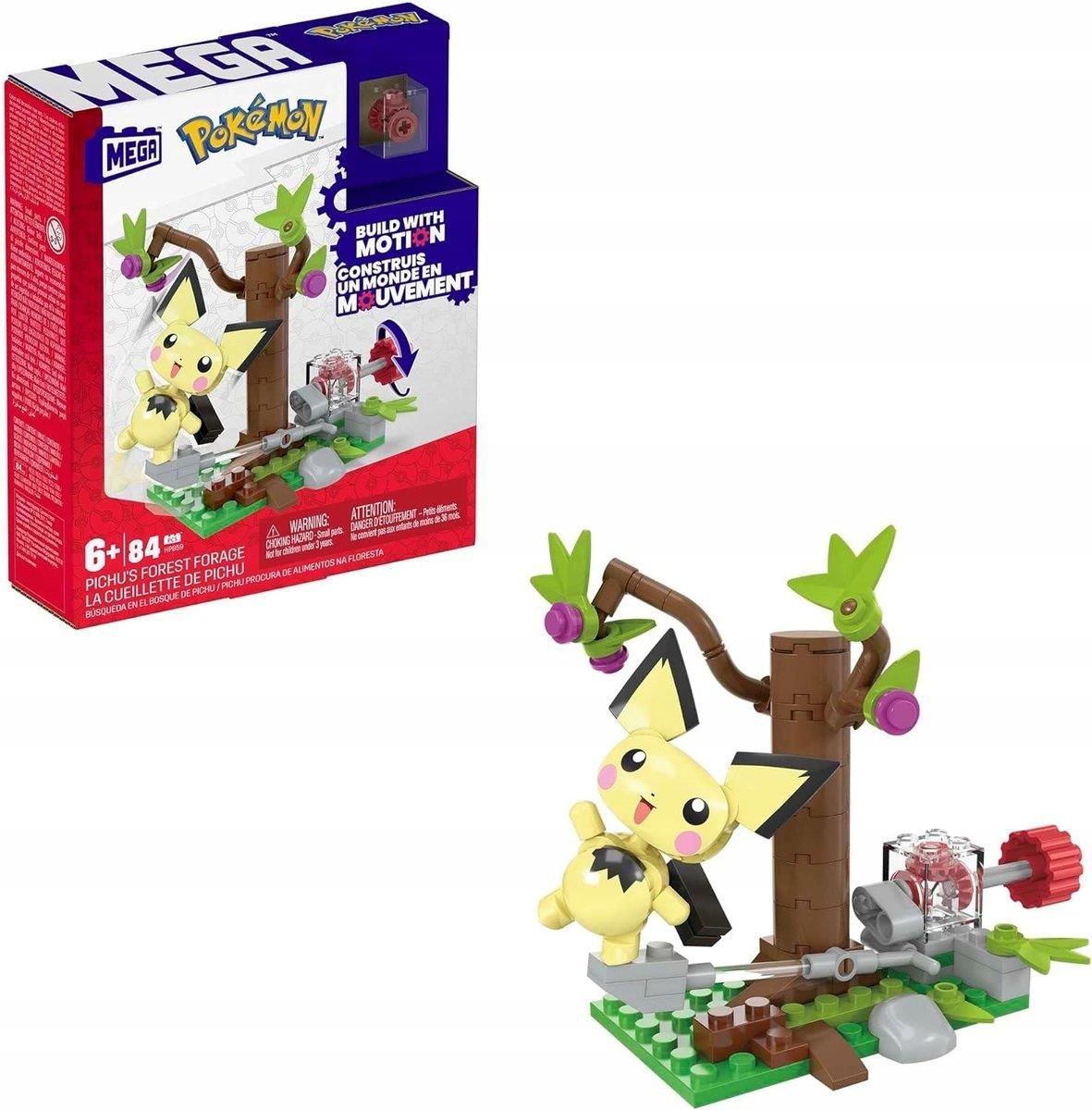 Pikachu Leśna Przygoda Klocki Pokemon Figurka Do Zbudowania Dla Dzieci ...