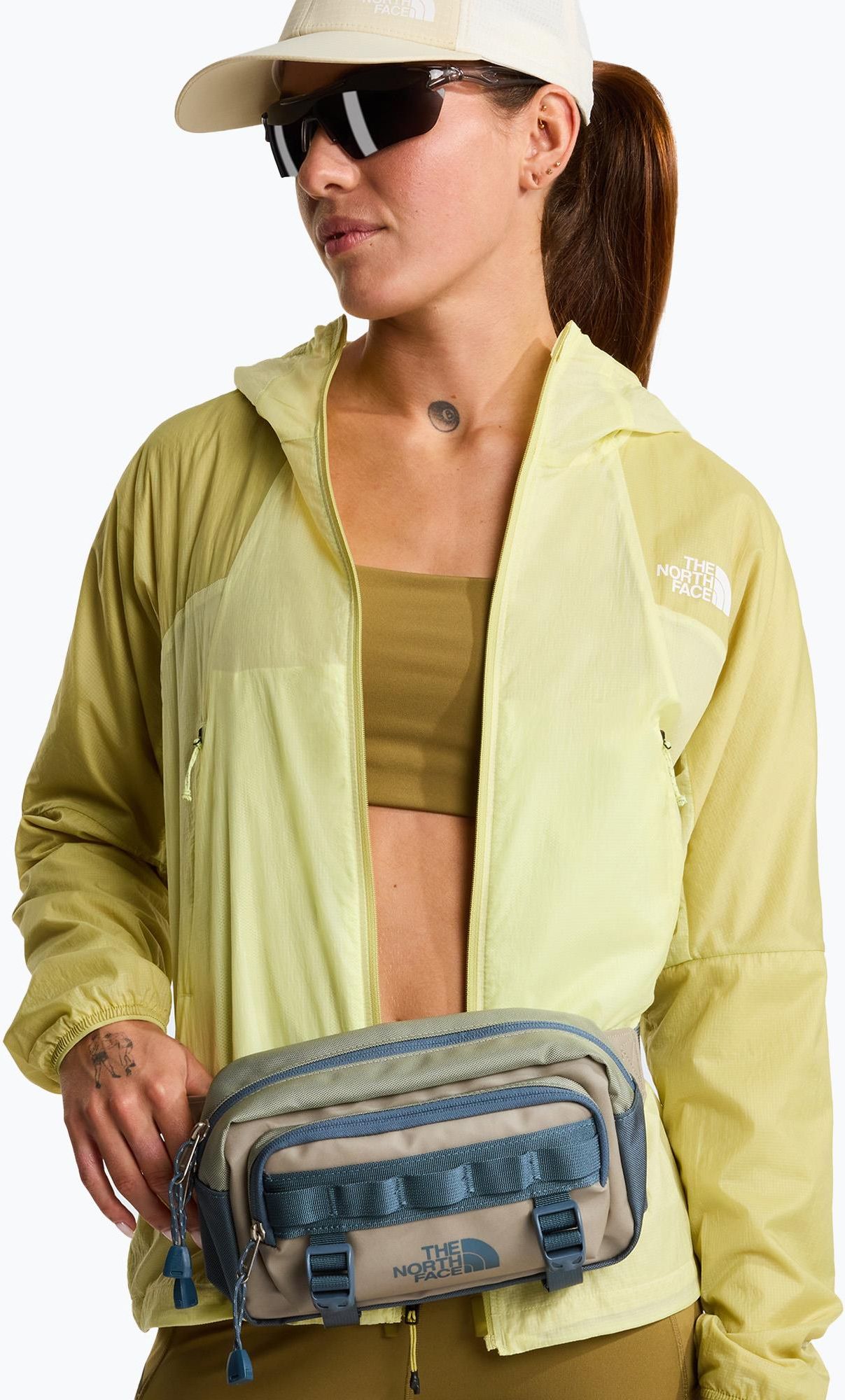 Saszetka nerka The North Face Base Camp Lumbar stone slab/granite grey ...