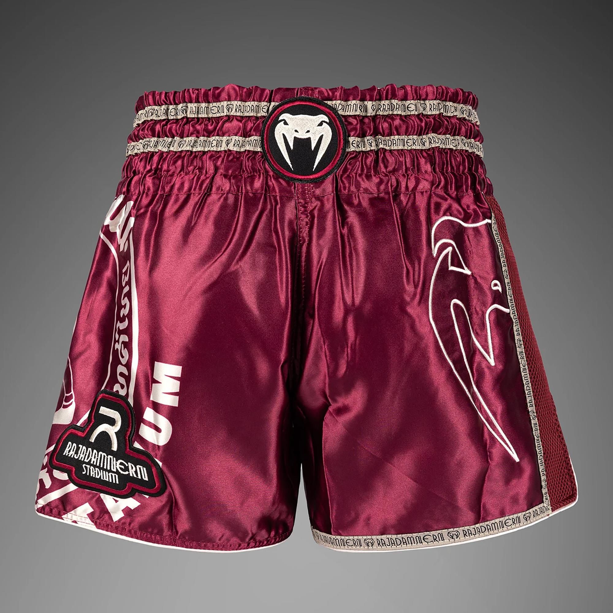 Venum Spodenki Treningowe Męskie X Rajadamnern Muay Thai Burgundy ...