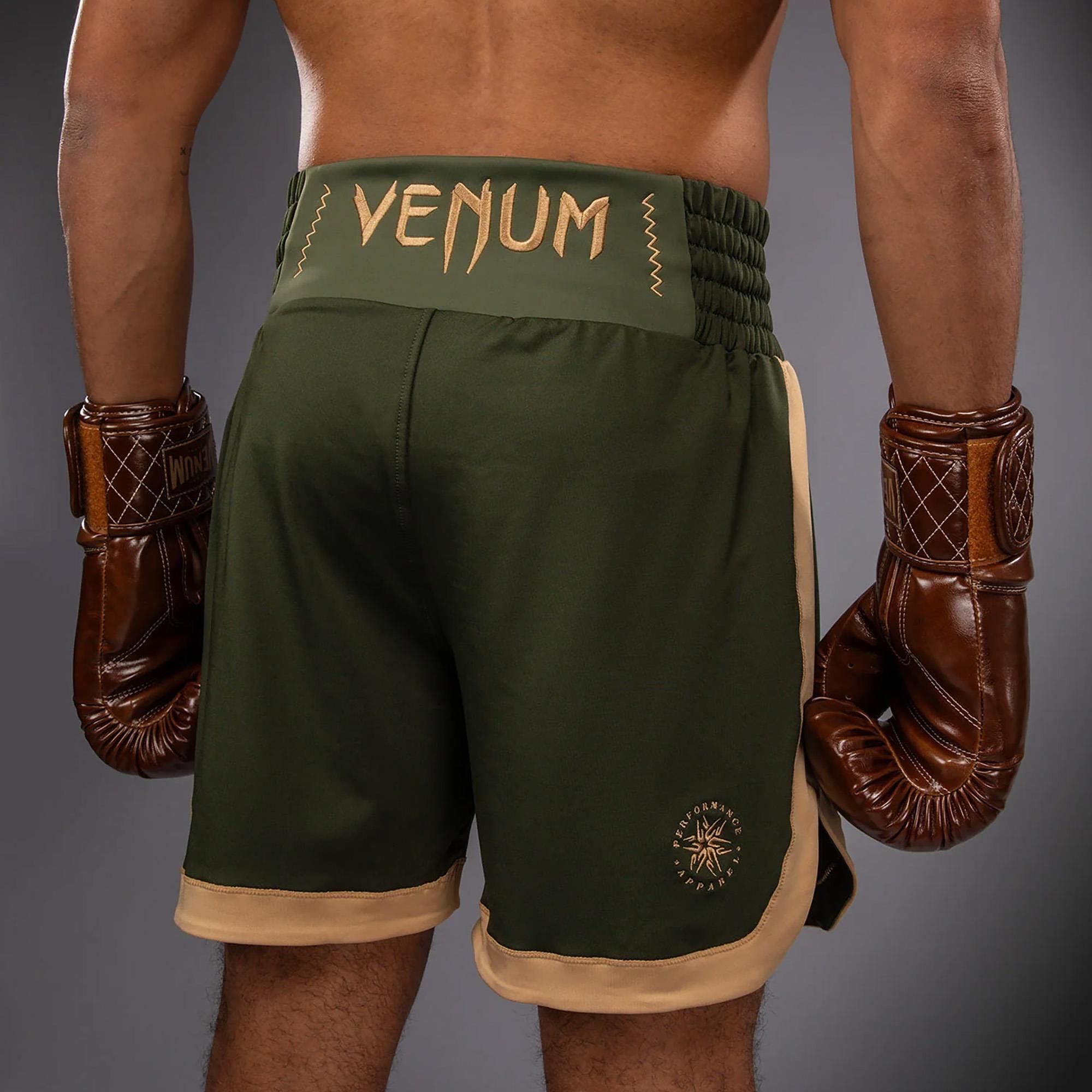 Venum Spodenki Treningowe Męskie Classic Boxing Military Green/Sand ...