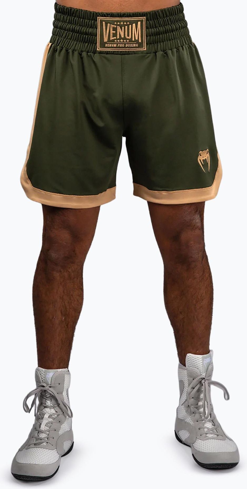 Venum Spodenki Treningowe Męskie Classic Boxing Military Green/Sand ...