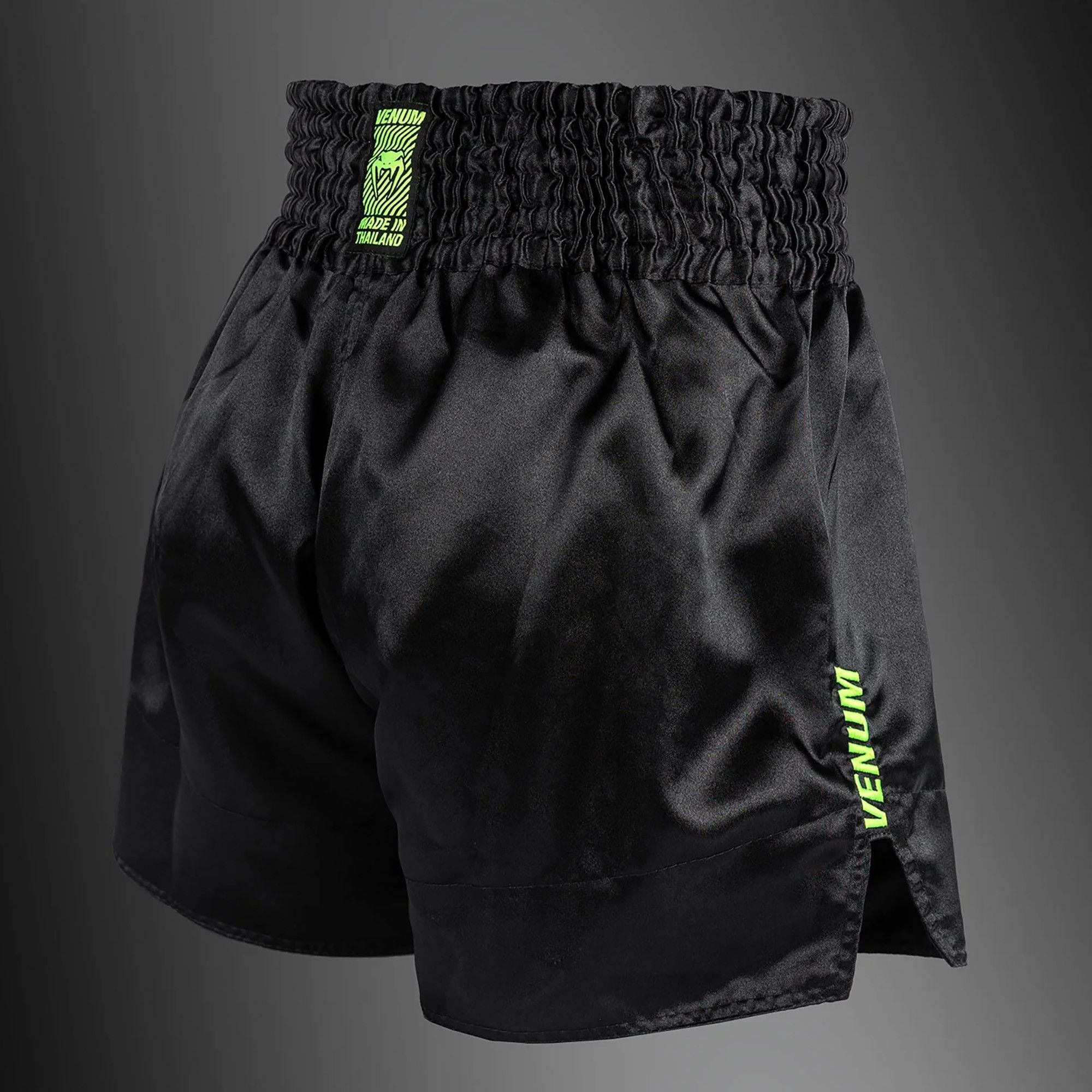 Venum Spodenki Treningowe Męskie Classic Evo Muay Thai Black/Neon ...
