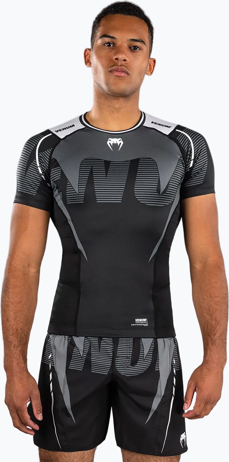 Venum Rashguard Męski Adrenaline Black/Silver Grey - Ceny i opinie ...