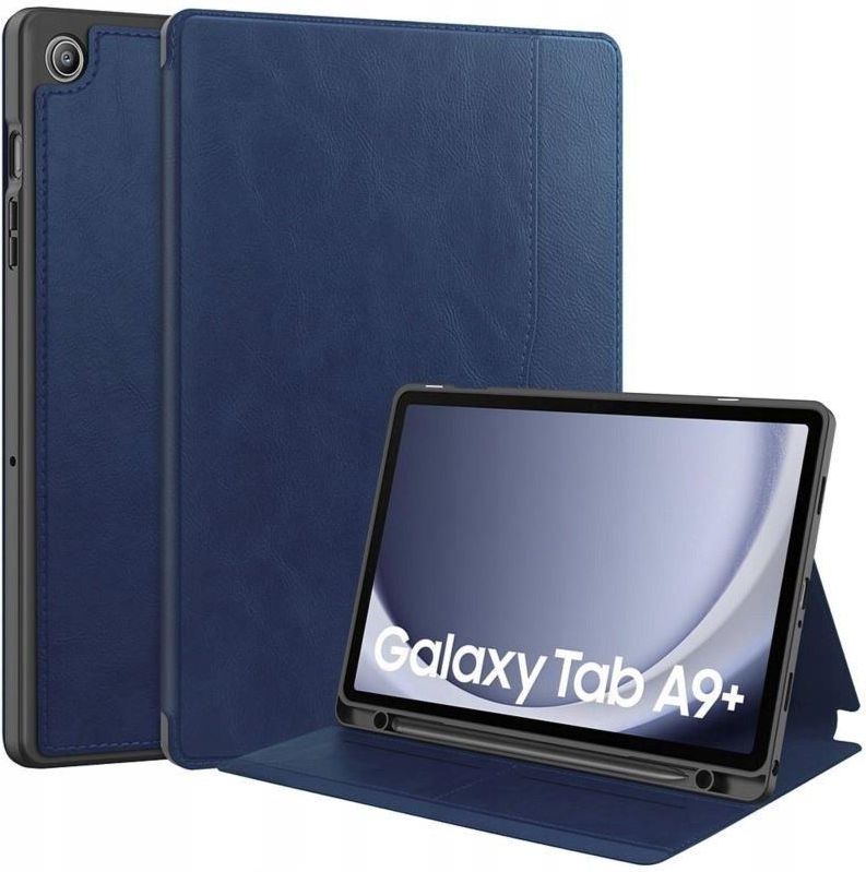 Etui do tabletu GSM-HURT Samsung Galaxy Tab A9 Plus 5G Granatowy 68955 ...