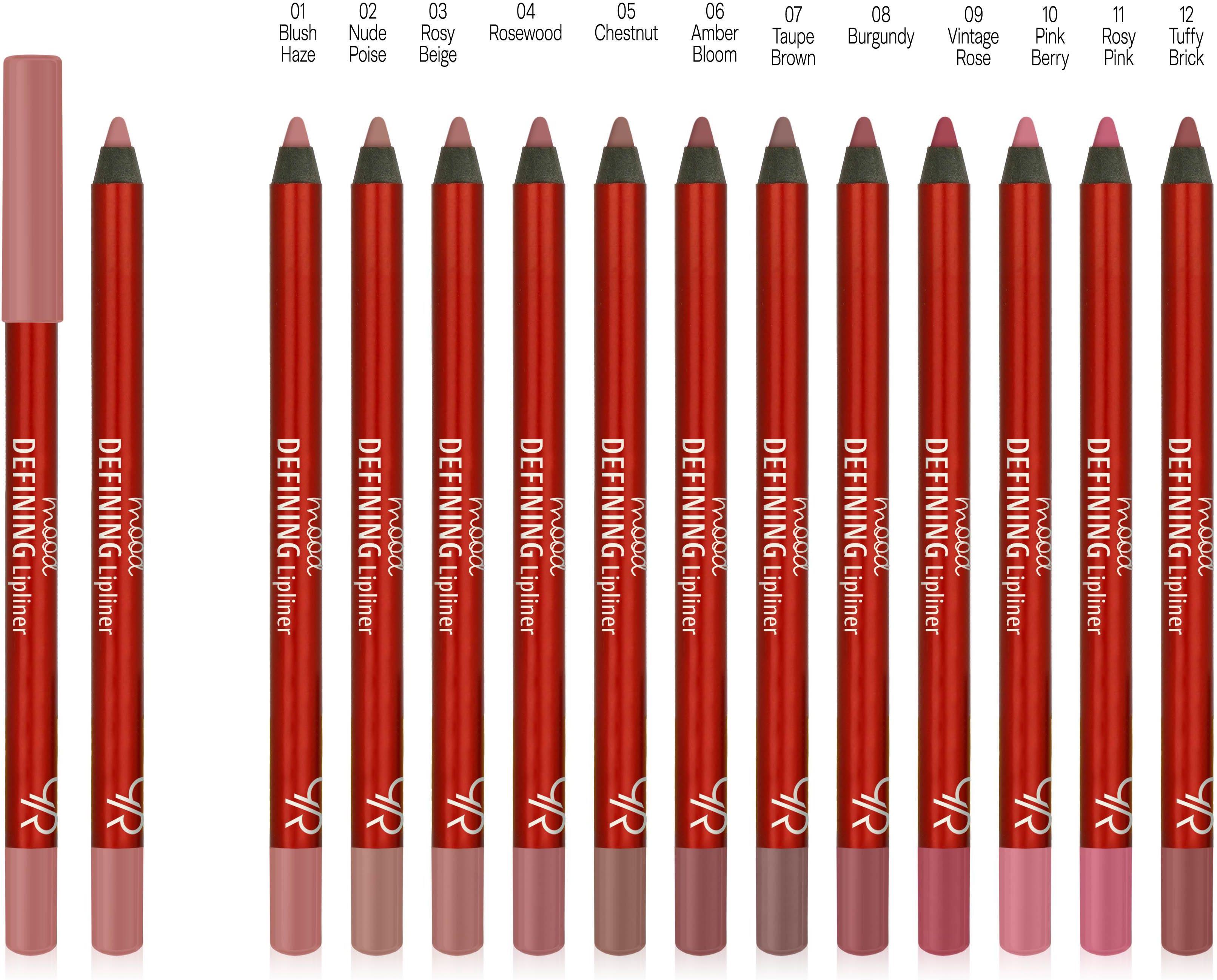 Golden Rose Mood Defining Lipliner Konturówka Do Ust 01 Blush Haze ...