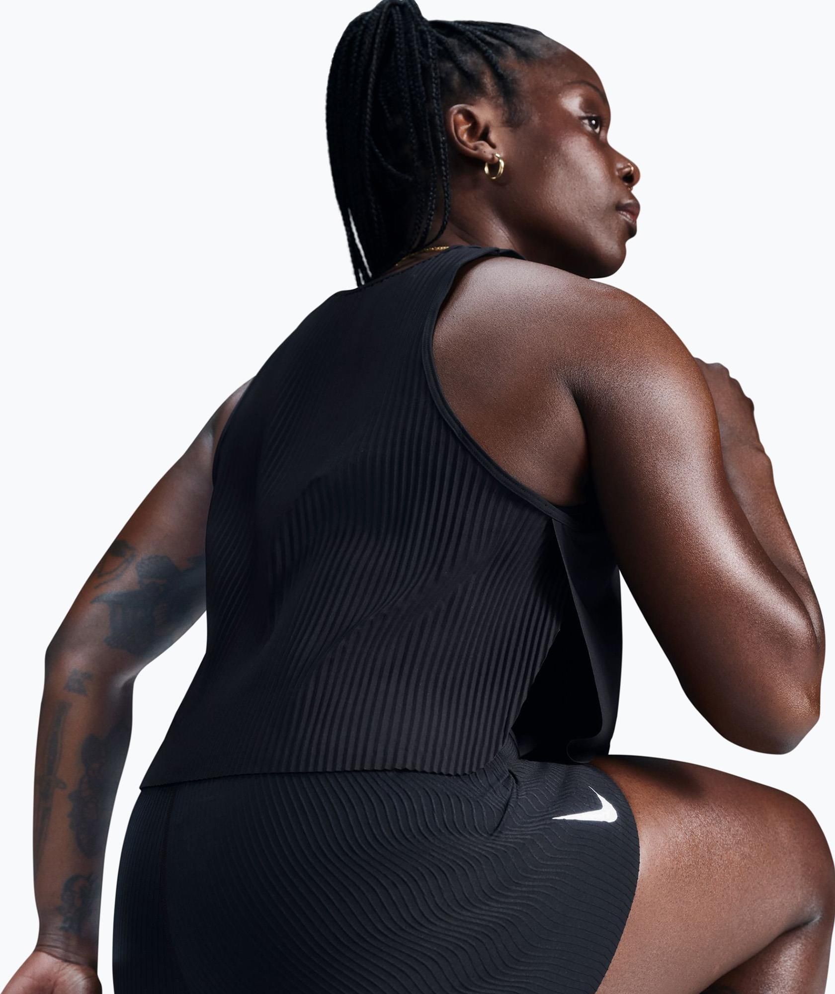 Nike Koszulka Do Biegania Damska Aeroswift Dri-Fit Adv Cropped Tank Top ...