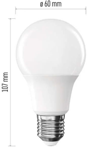 EMOS Żarówka LED Classic A60 E27 7W 806lm Ciepła Biała ZQ5E41/EMO ...