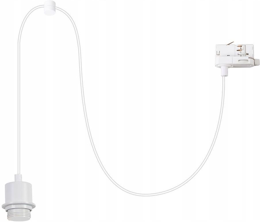 Milagro reflektor szynowy Hang Track biały 109 m 1xE27 10 W 230 V ...