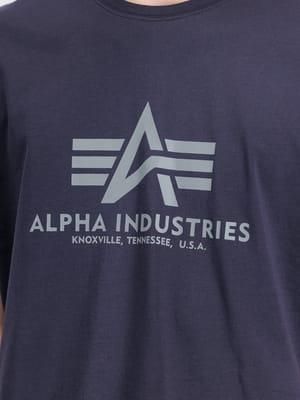 Alpha Industries Basic T-shirt 2-pack (106524) grey heat/ rep. blue - Ceny i opinie - Ceneo.pl