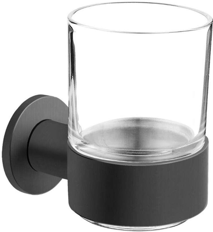 Novaservis Ferro Smile Uchwyt Na Szczoteczkę I Pastę Do Zębów Szkło/Gun ...