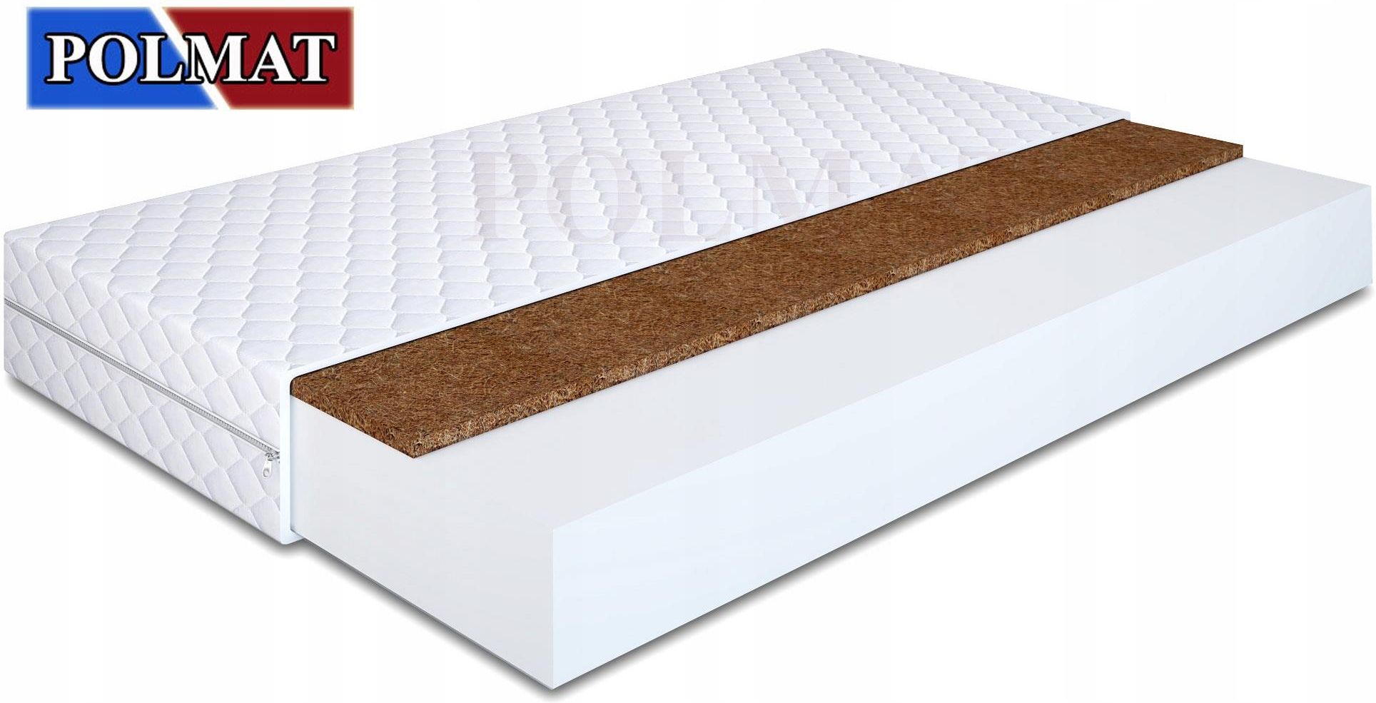 Polmat Materac Nikos 140x190 140/190 Kokos Producent !certy - Opinie i ...