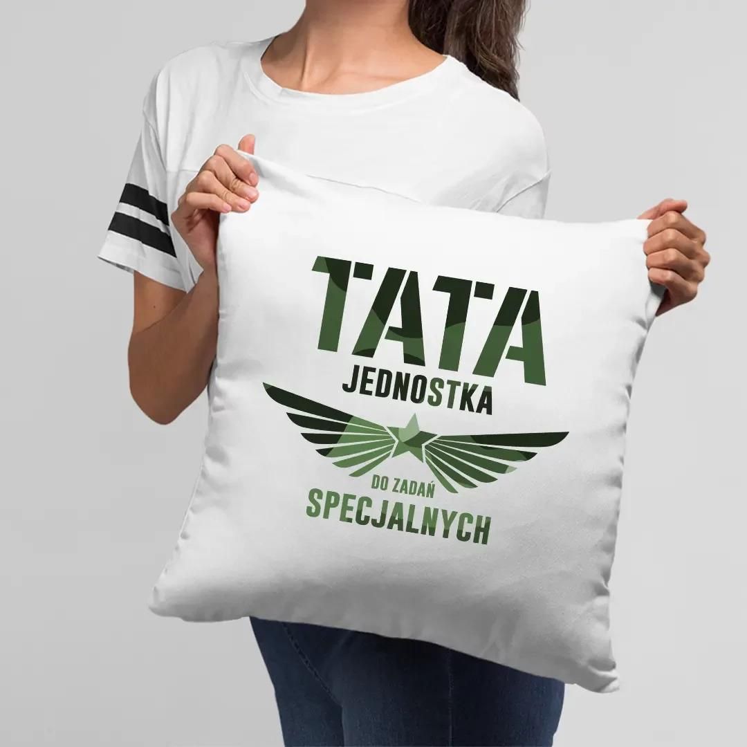 Tata - jednostka do zadań specjalnych - poduszka z nadrukiem - Opinie i ...