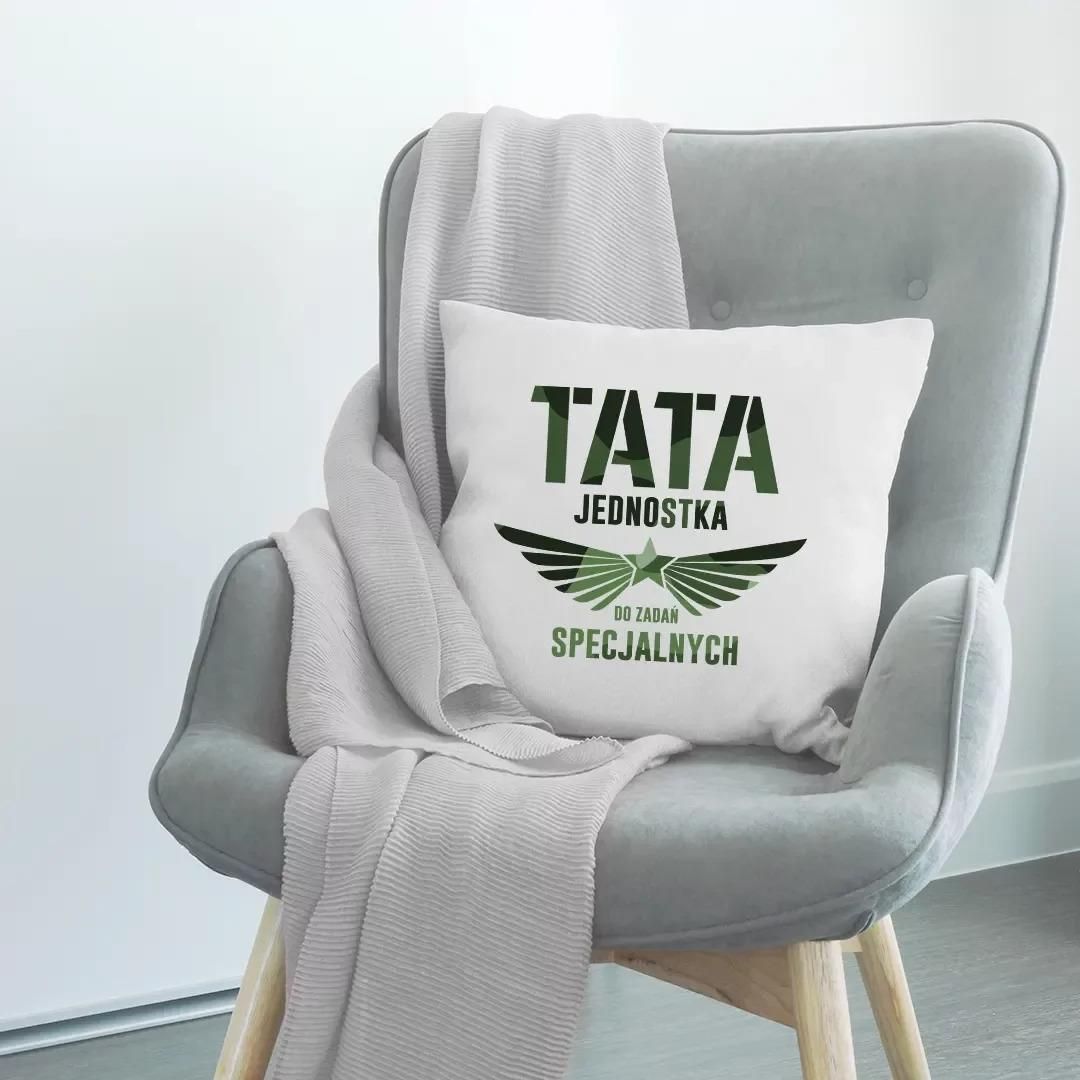 Tata - jednostka do zadań specjalnych - poduszka z nadrukiem - Opinie i ...