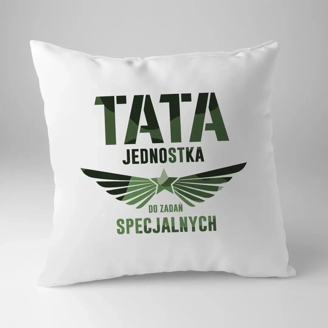 Tata - jednostka do zadań specjalnych - poduszka z nadrukiem - Opinie i ...