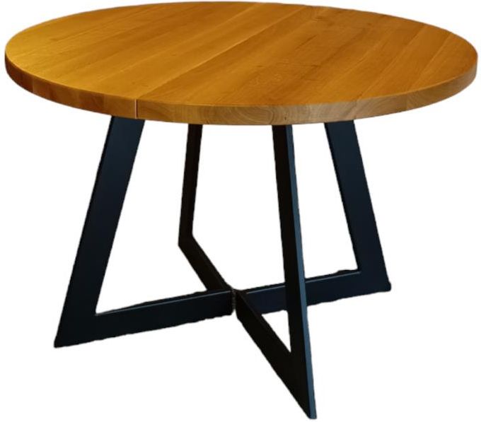 Stół loftowy,industrialny, drewniany, rozsuwany z blatem z litego ...