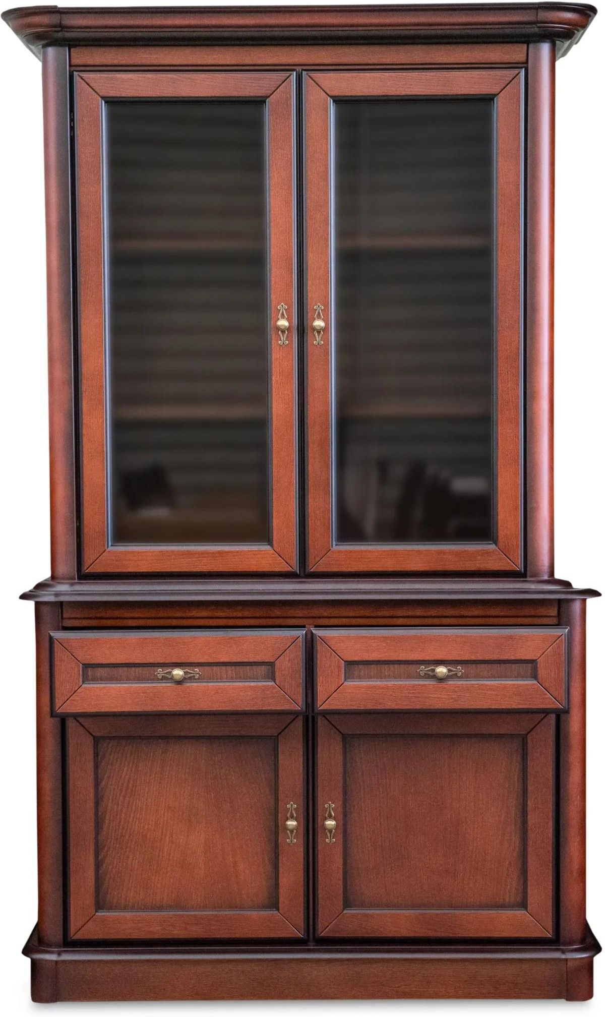 Witryna Oliwia 2s4d kolor Wiśnia Patyna 120 cm - Opinie i atrakcyjne ...