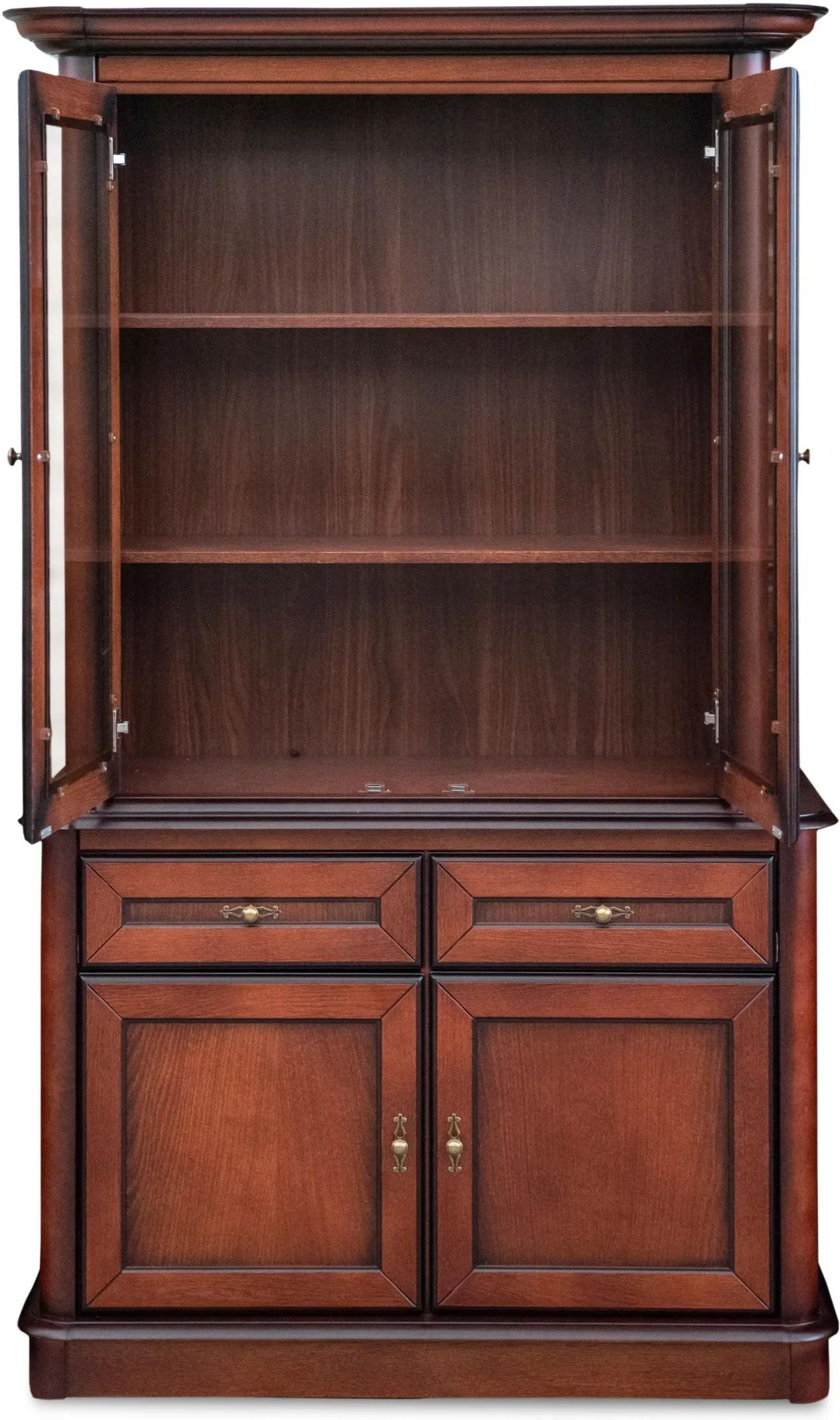 Witryna Oliwia 2s4d kolor Wiśnia Patyna 120 cm - Opinie i atrakcyjne ...