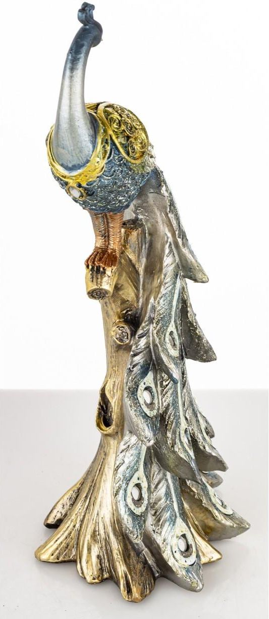 Dekoracja - Paw 26x10,5x8 cm ZAMPA złoty - Opinie i atrakcyjne ceny na ...