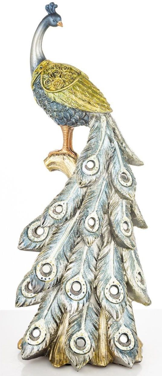 Dekoracja - Paw 26x10,5x8 cm ZAMPA złoty - Opinie i atrakcyjne ceny na ...