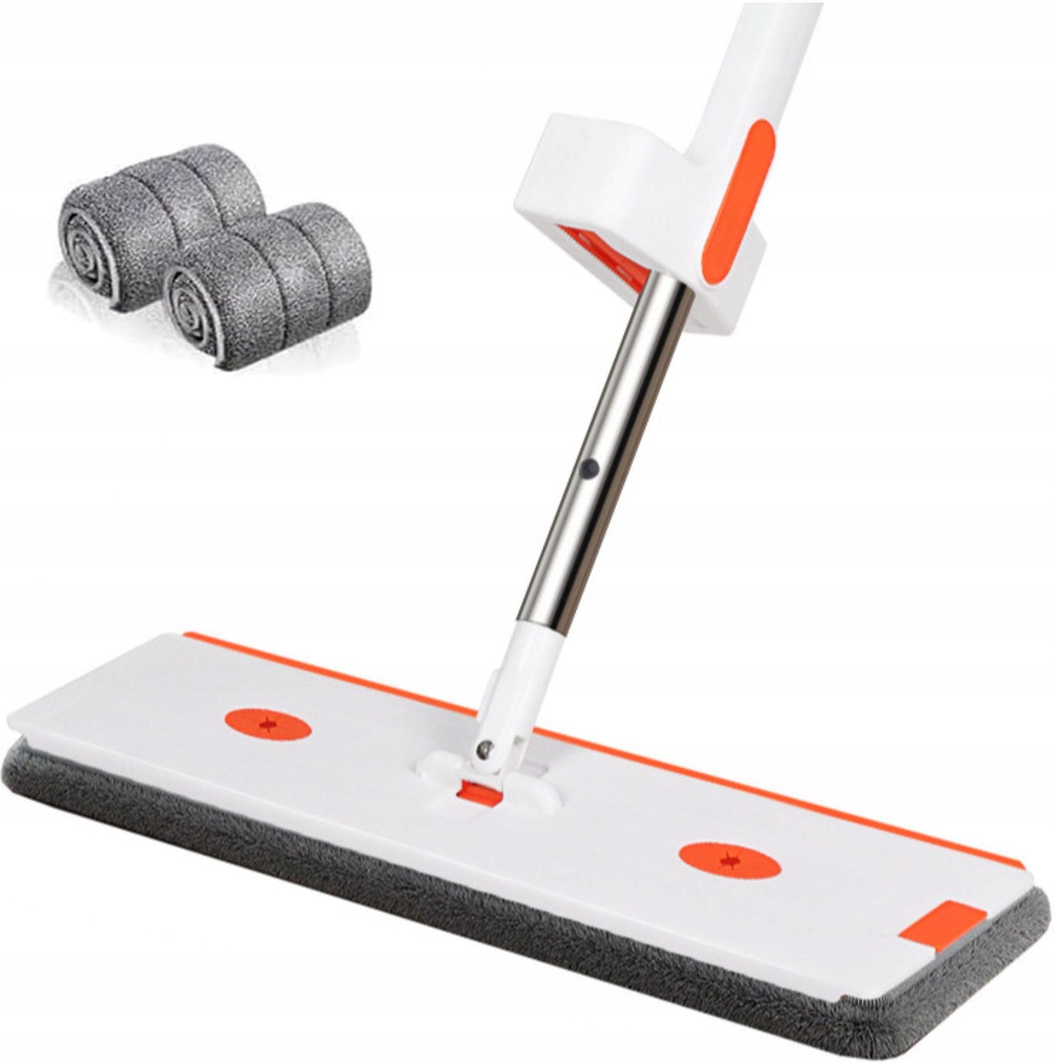 Mop płaski 360° składany do chusteczek i mikrofibry 2 wkłady - Opinie i ...