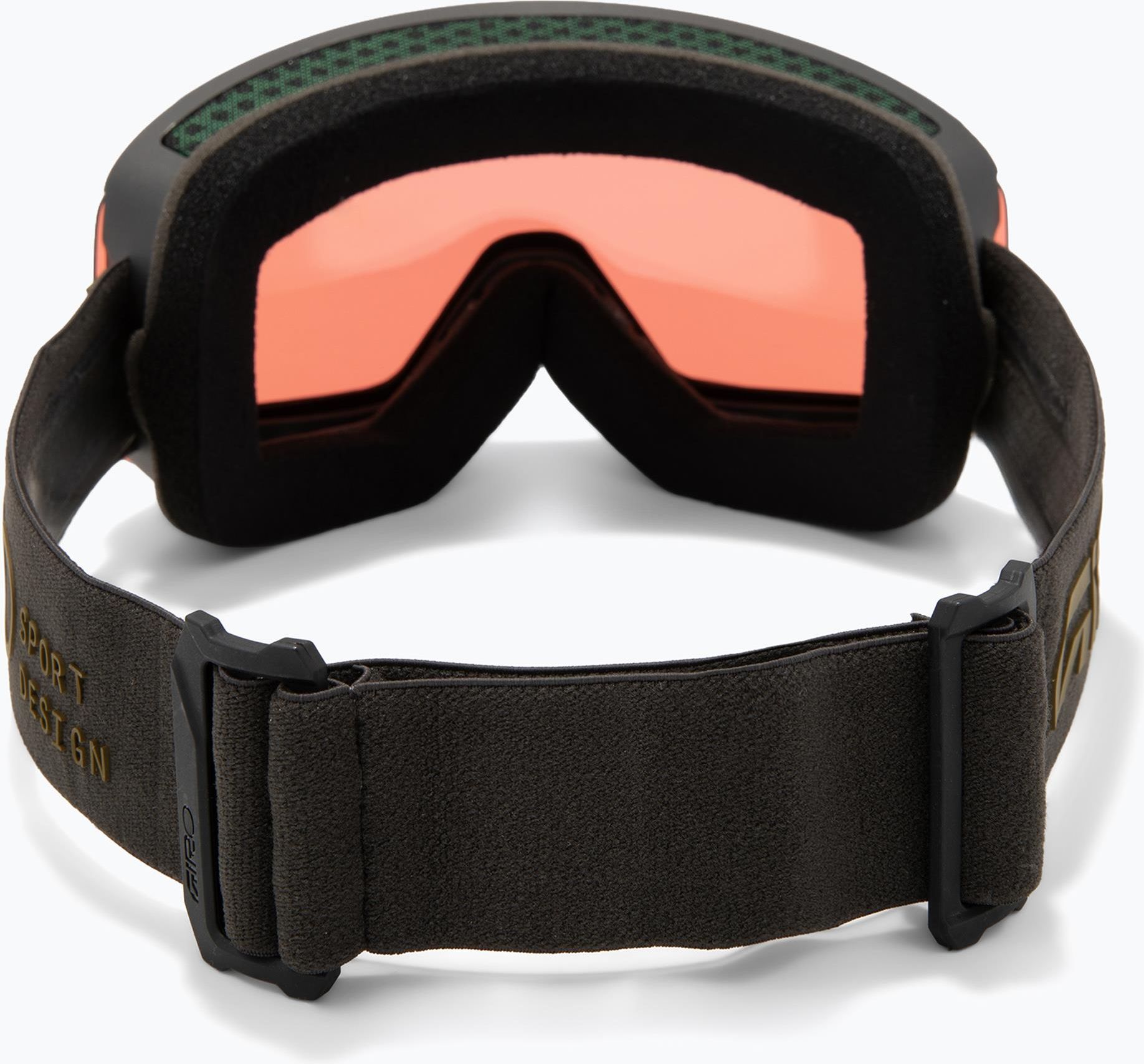 Giro Gogle Narciarskie Axis Midnight Brown Stacked/Vivid Petrol/Vivid ...