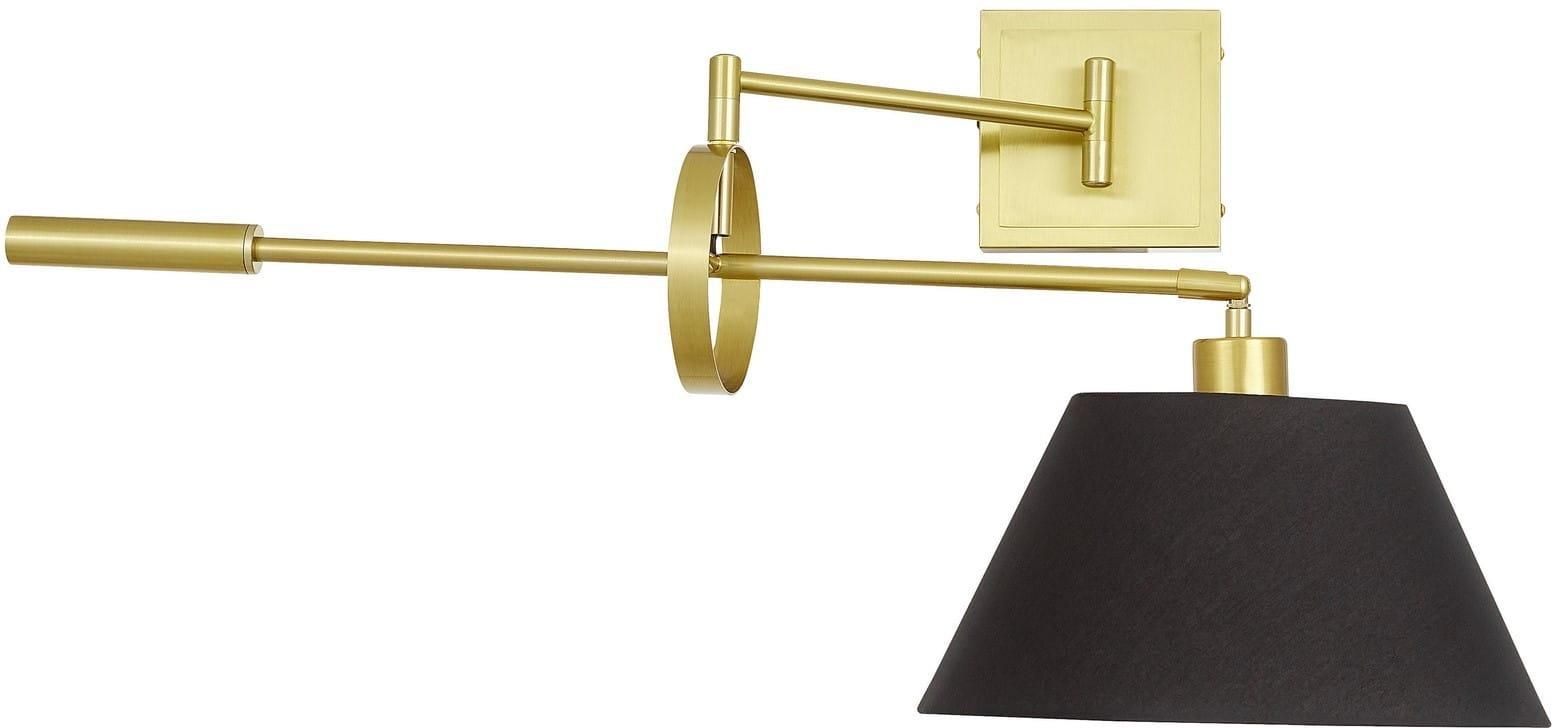 Rabat w koszyku LAMPA ŚCIENNA KINKIET MOSIĘŻNO-CZARNY TURINA KUP TERAZ ...