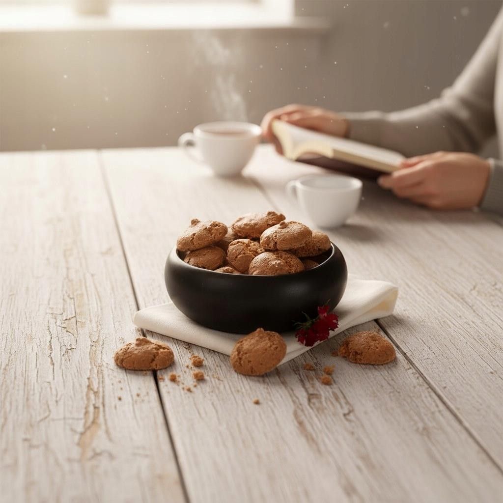 Brusa Włoskie oryginalne ciasteczka AMARETTI migdałowe CZYSTY SKŁAD ...