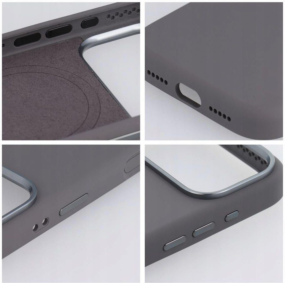 Forcell Etui Do Iphone 15 Pro F-Protect Frame Premium Magsafe Szary ...