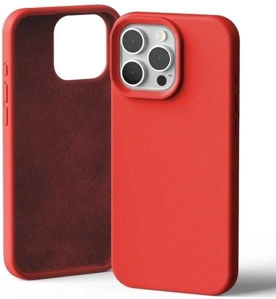 4Kom.Pl Etui Mercury Silicone Do Iphone 16 Pro Max 6,9 Czerwony - Etui ...