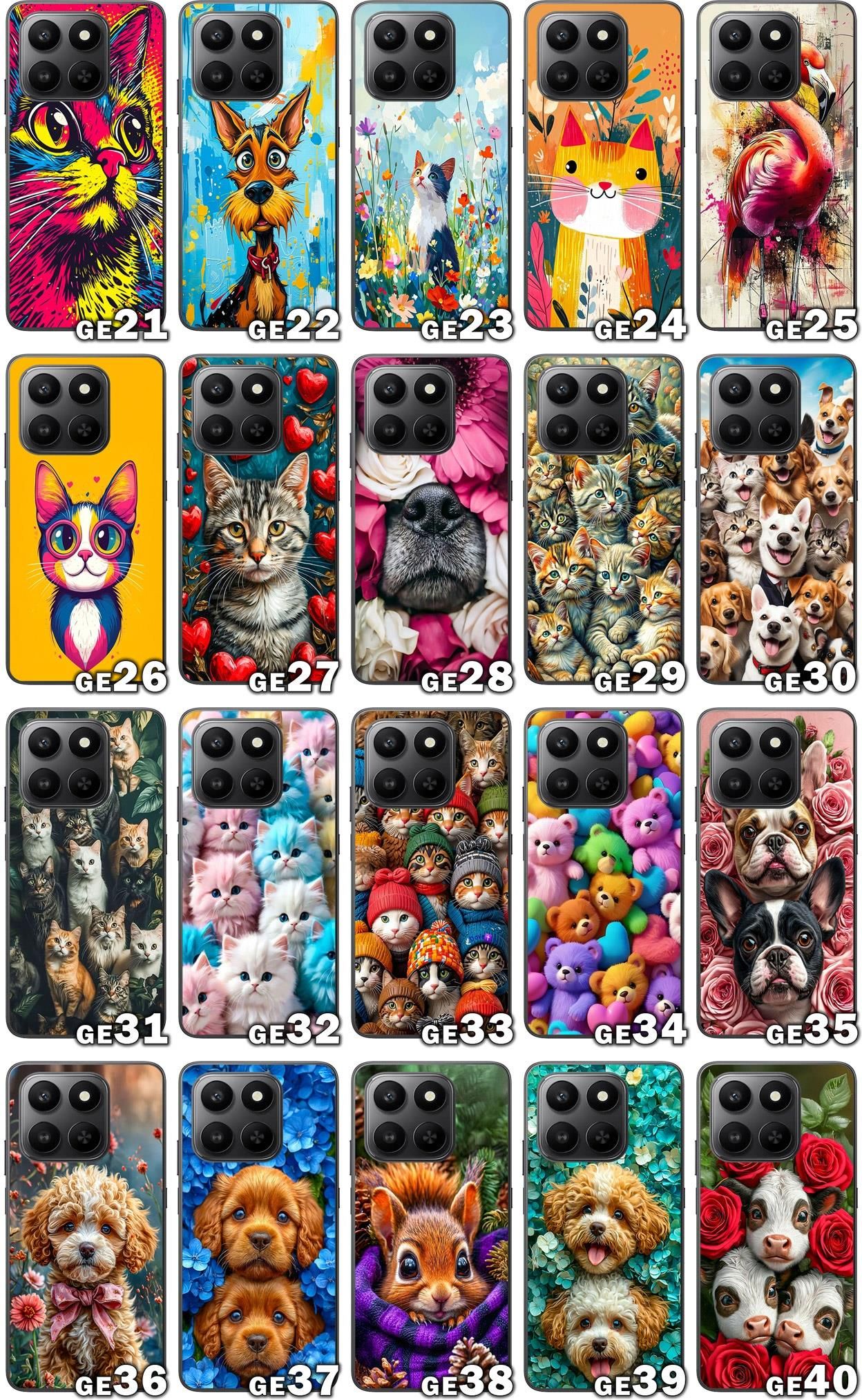 Fonneo Etui Do Honor X7D 400 Smart Obudowa Foto Plecki Case Pokrowiec ...